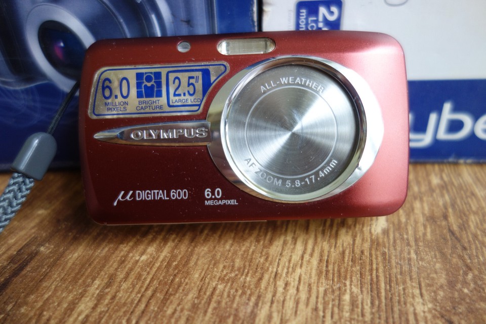 Olympus Mju Digital 600 6mp Digital Camera Tested | eBay