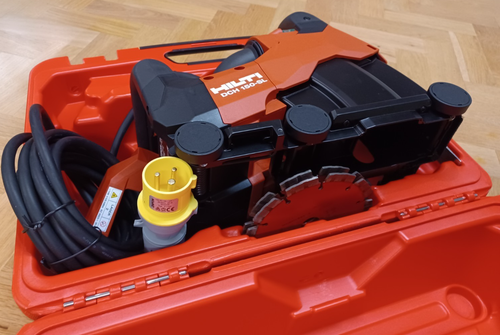 HILTI DCH 150-SL 110v 150 mm DIAMOND DISC WALL CHASER c/w LASER MODULE ...