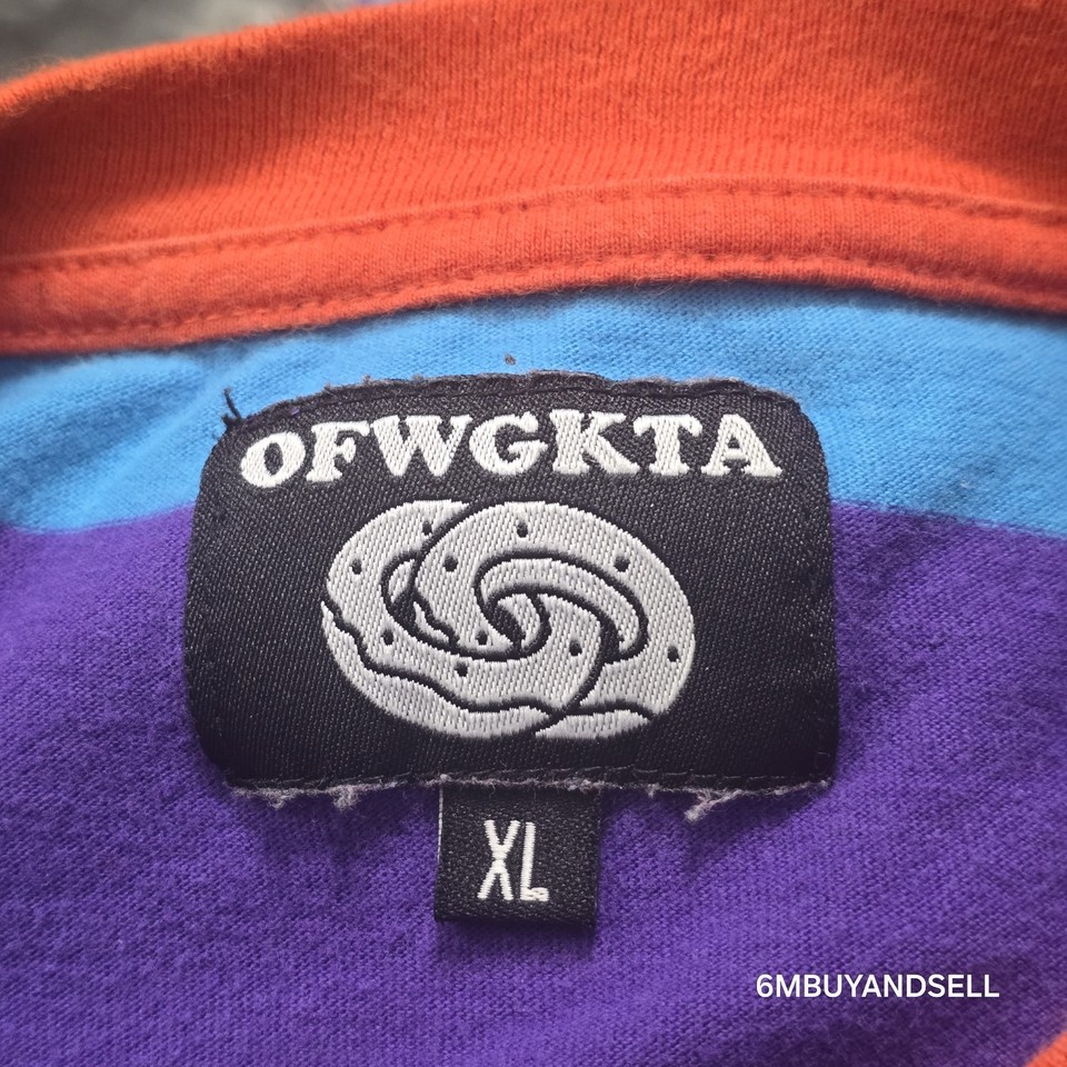OFWGKTA Odd Future XL Striped Long Sleeve Shirt Tyler The Creator ...