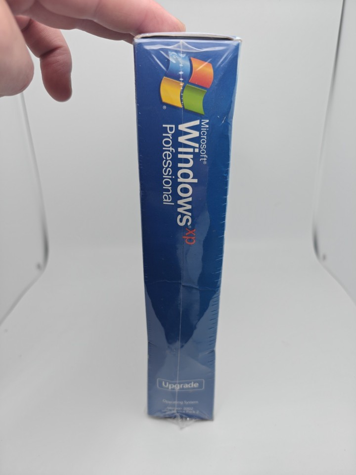Sealed Microsoft Windows XP Professional Operating System UPGRADE ...