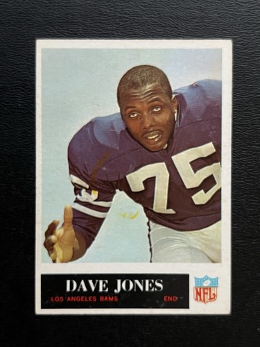 1965 Philadelphia Football Card #89, DAVE “Deacon” JONES, L.A. Rams ...