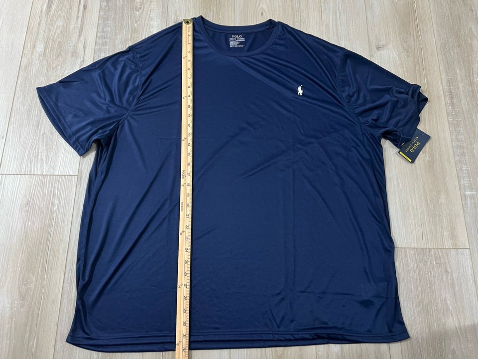 POLO RALPH LAUREN Men's Performance Short Sleeve Crewneck T-Shirt Size ...