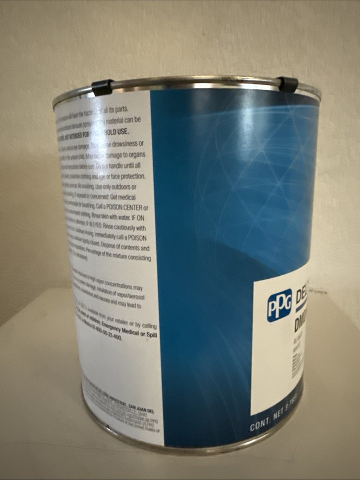 PPG Refinish Deltron 1 Gallon Dmd 1684 Basecoat White Paint Free ...