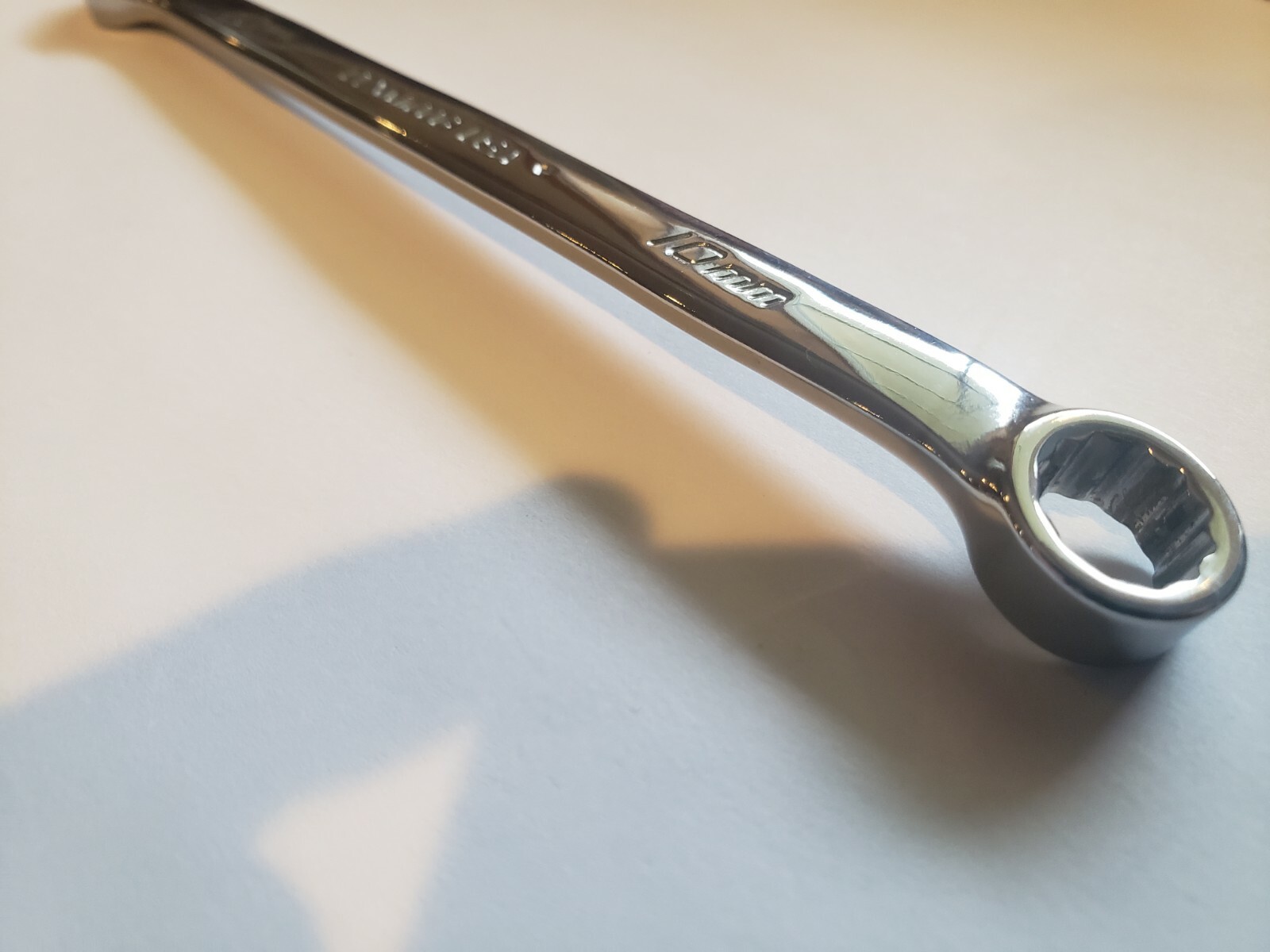 Snap-on Tools USA NEW 10mm Metric 12pt Standard Chrome Combo Wrench ...