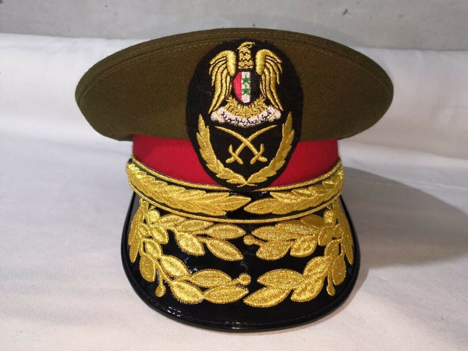 Syria Army General Hat/Cap Reproduction High Quality size 7 1/4 | eBay