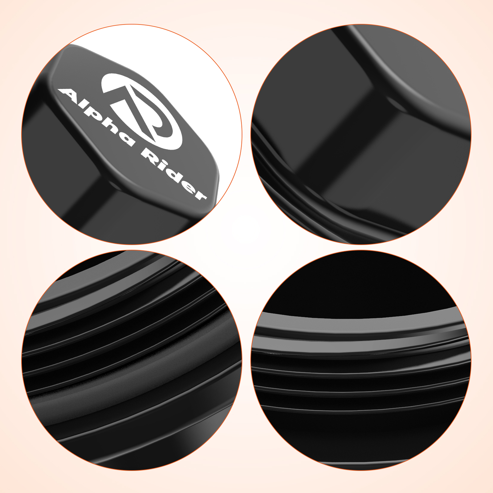 Aluminum For Tiedown Vortex Trailer Hub Replacement Cap w/ O-ring K71 ...