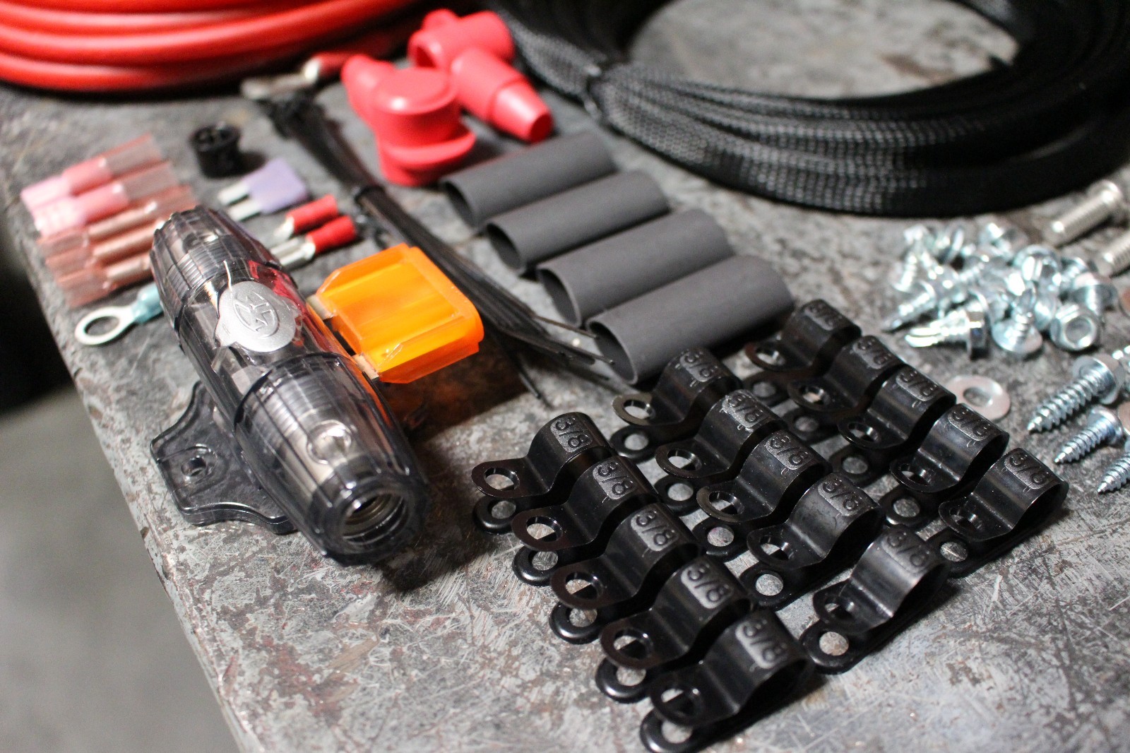 Dual Air Compressor Wiring Kit 4 Gauge Power Wire w/ Instructions FREE ...