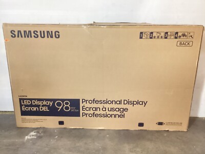 Samsung 98" QB98T-B 4K UHD LCD Commercial Signage LED Display | 2160p ...