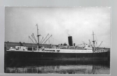 1926 S.S. NOVA SCOTIA CUNARD STEAMSHIP-REAL BLACK AND WHITE PHOTO ...