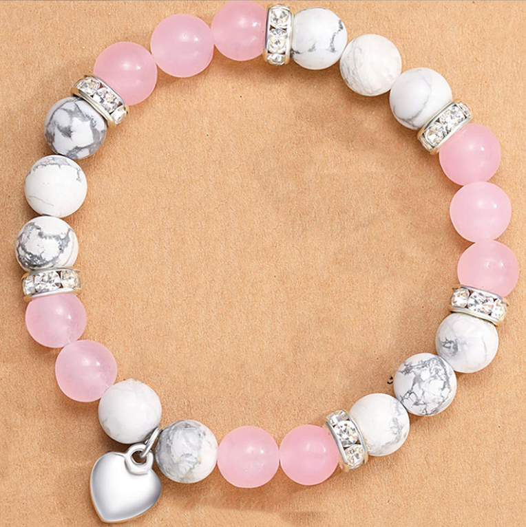 Crystal Stone Bracelet Healing Reiki Gemstone Beads Chakra Gift Bangle ...