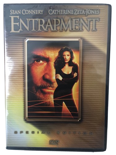 Entrapment (DVD, 2000, Special Edition) Bonus Features! Connery! New ...