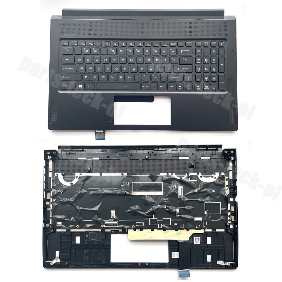 New for MSI GS76 Stealth MS-17M1 LCD Back Cover&Bezel&Palmrest&Bottom ...