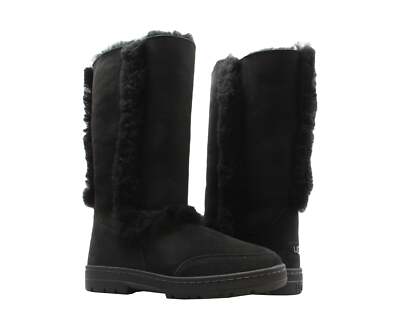 UGG Australia Sundance II Revival Tall Black Women's Boots 5325O-BLK | eBay