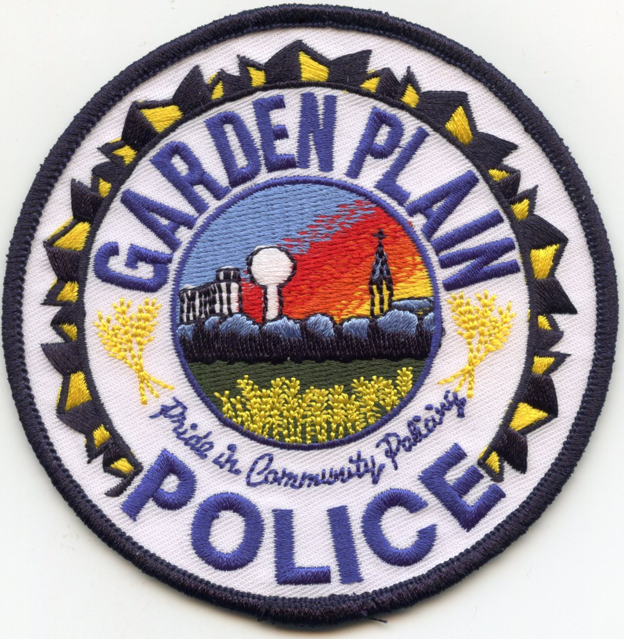GARDEN PLAIN KANSAS KS POLICE PATCH | eBay