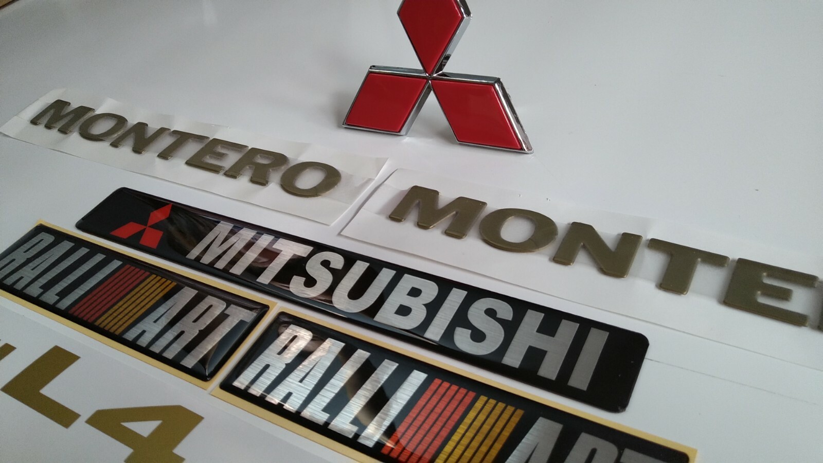 MITSUBISHI MONTERO/ PAJERO decals and EMBLEMS | eBay