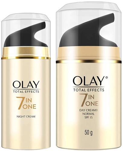 Olay Day Cream Total Effects 7in1 Anti-Ageing SPF 15 Combo 50 & 20gm ...