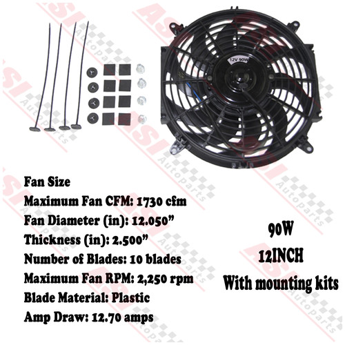 97-on 4 Rows Radiator shroud fan For Nissan Patrol GU Y61 4.5L TB45E ...