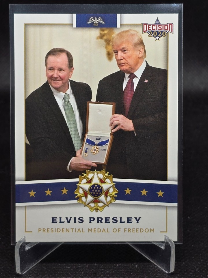 DECISION 2020 Political Trading Cards MEDAL OF FREEDOM - Pick w/ Donald ...