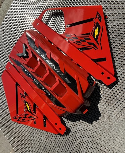 2020/2024 CORVETTE C8 ENGINE STINGRAY APPEARANCE PACKAGE TORCH RED | eBay