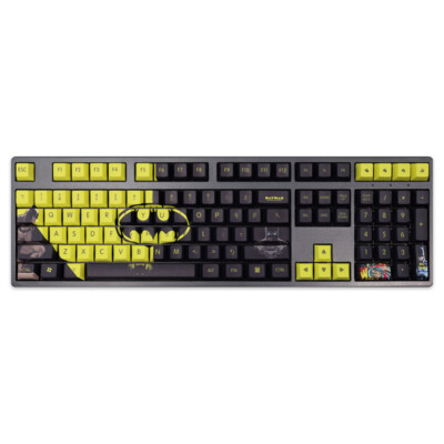 108 Key Batman PBT Key Cap Keycap Set for Cherry MX Profile Mechanical ...