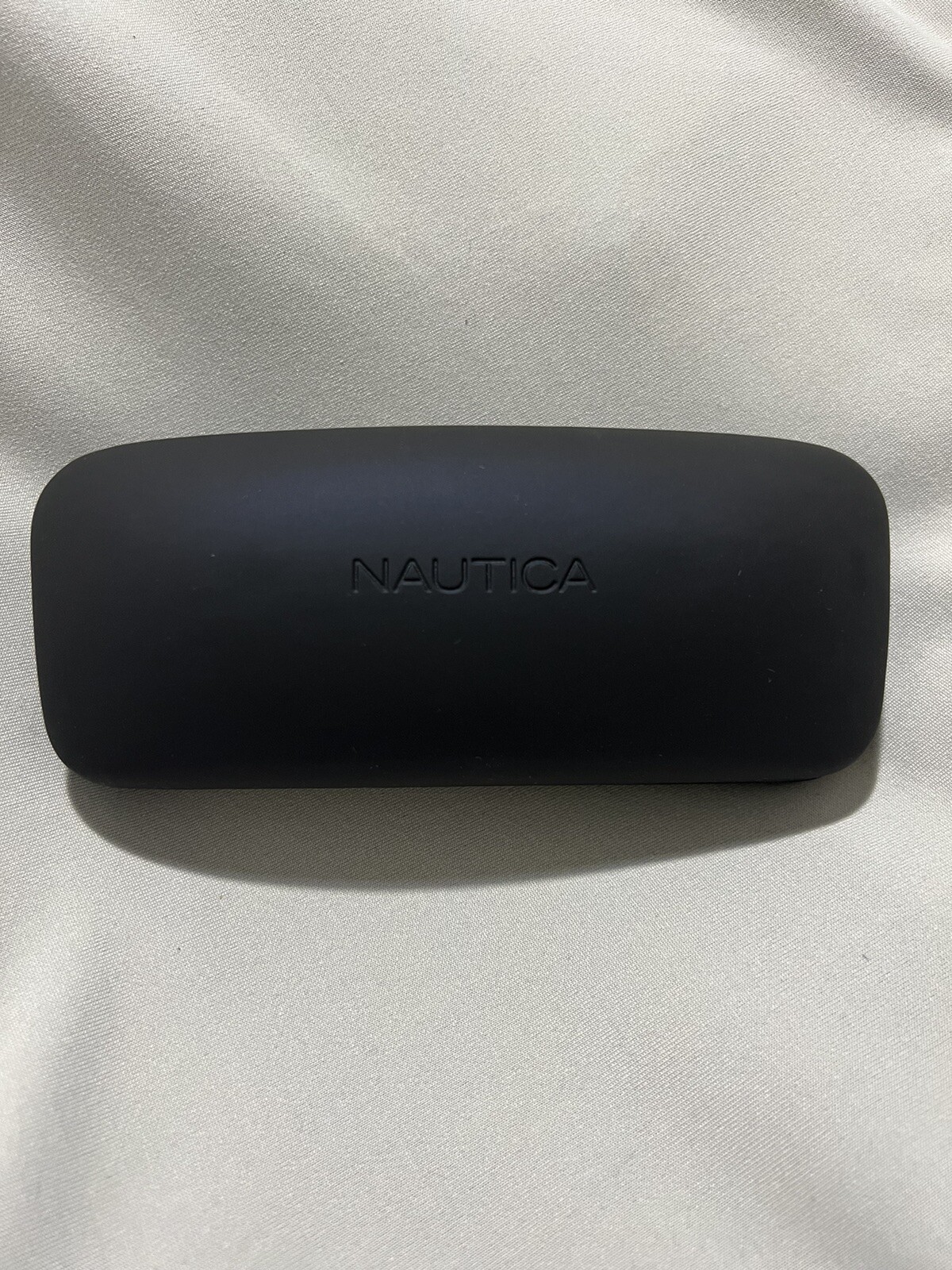 NEW Nautica Dark Midnight Blue Clamshell Glasses Case | eBay