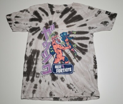 Neff X Fortnite Mens Tie Dye Shirt Size Small Men's | eBay