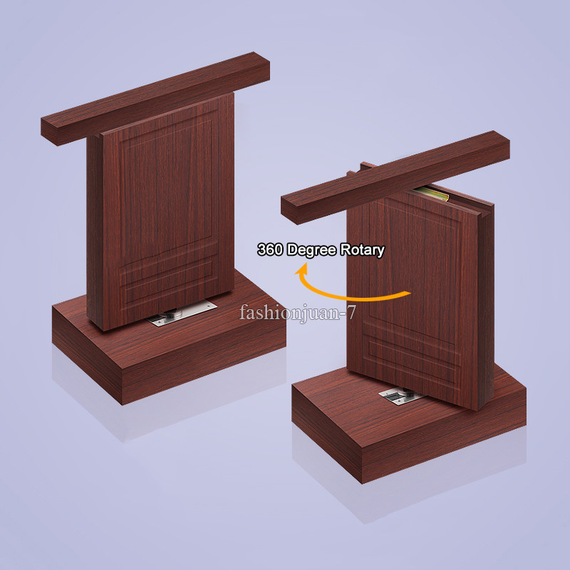 Heavy Door Pivot Hinge 360° Rotary 90° Positioning Hidden Door Hinges ...