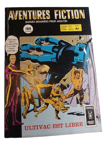 Vintage Aventures Fiction 1975 Comics Pocket Artima N 42 Ultivac Est ...