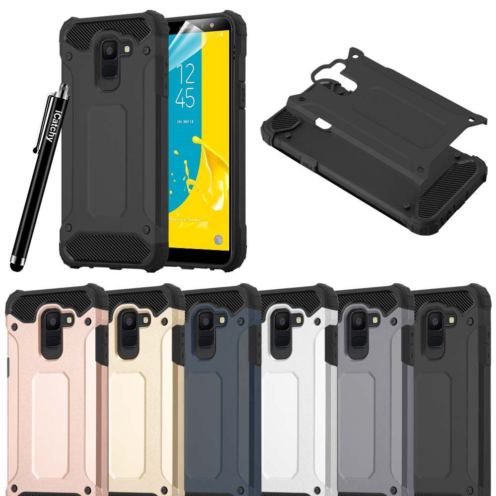 For Samsung Galaxy J6, J6 Plus Phone Case Heavy Duty Armour Shockproof ...
