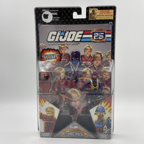 GI Joe Comic Pack CRIMSON GUARD COBRA OFFICER 2-Pack 25th Anniversary ...