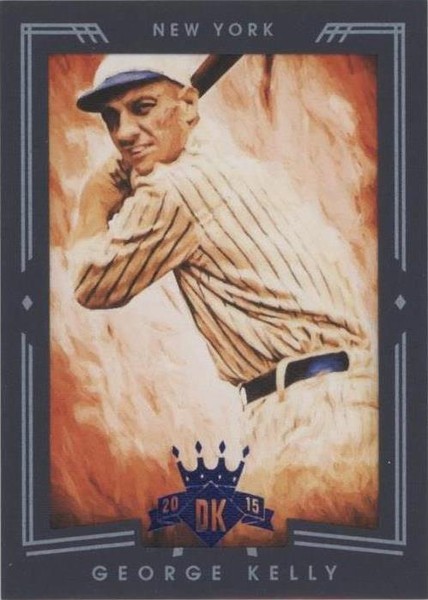 2015 Panini Diamond Kings - Blue Framed #56 George Kelly /99 (RC) for ...