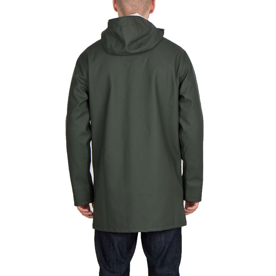 STUTTERHEIM Unisex Green Arholma Water Resistant Raincoat XX-Small NEW ...