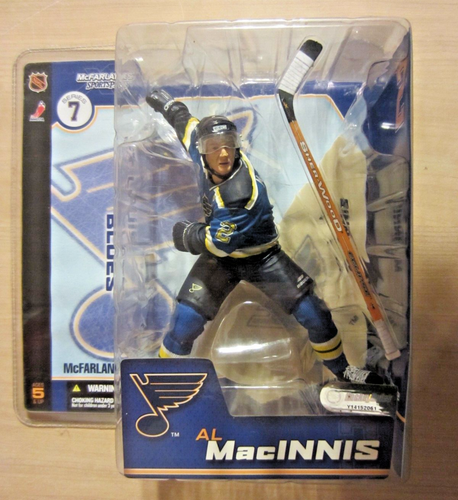 Al MacInnis St. Louis Blues McFarlane Series 7 2003 Collectors Figure ...