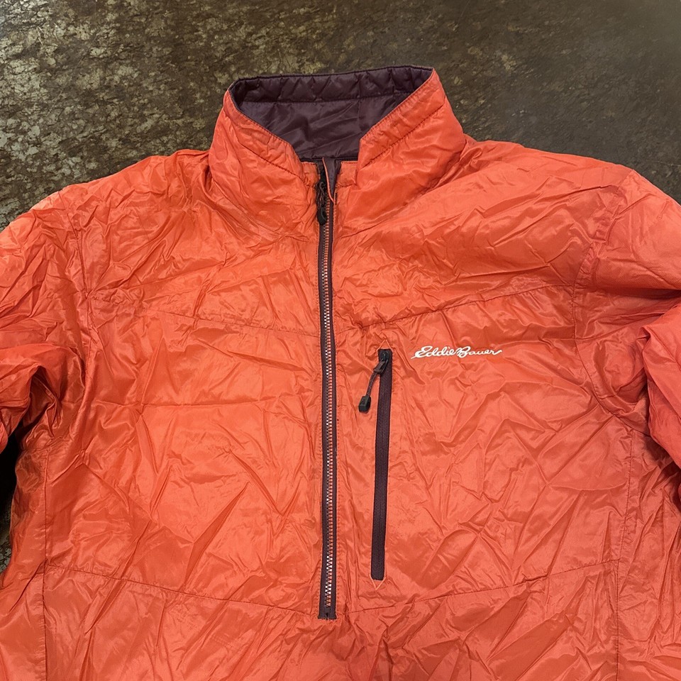 Eddie Bauer First Ascent Pertex Quantum Reversible Quilted Pullover ...