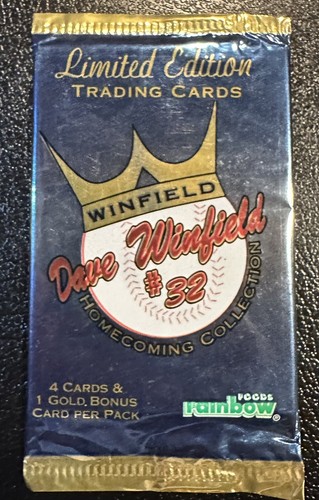 Dave Winfield Rainbow Foods 5 Pack- Still Sealed! | eBay