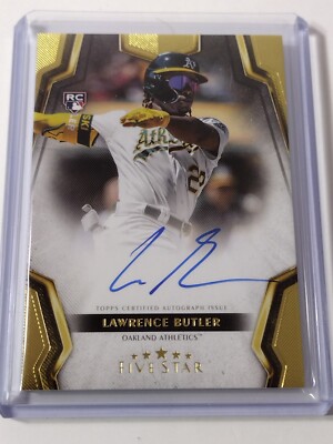 2024 Topps Five Star Lawrence Butler RC Rookie Auto FSA-LB Oakland ...