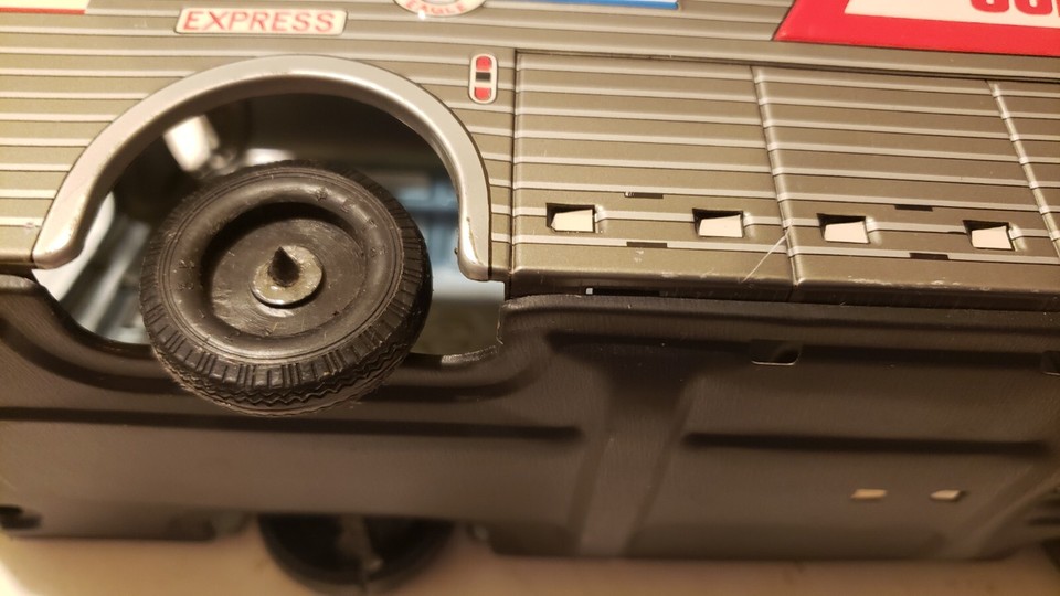 Charmy Toy Continental Trailways Silver Eagle Express Bus Friction Tin ...