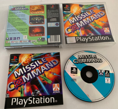 Missile Command PlayStation 1 - PS1 - Complete - Very Good Condition ...