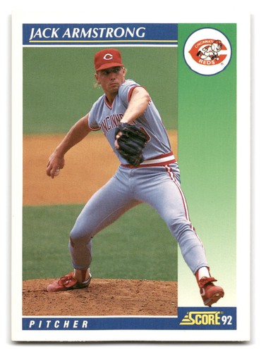Jack Armstrong 1992 Score #488 Cincinnati Reds BASEBALL | eBay