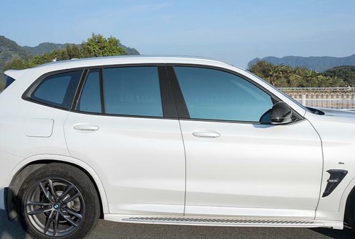 For BMW G01 X3 2018-2023 Steel Black Car Window Strip Cover Trim ...