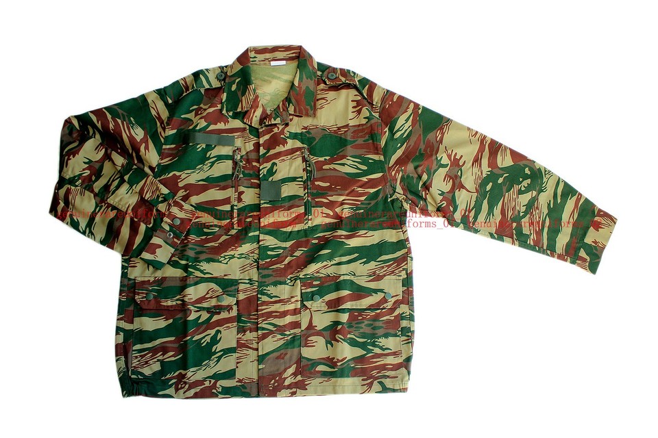 Rare Genuine African Lizard/Brush/Leopard Camo F1 F2 Uniform Twill XLR ...