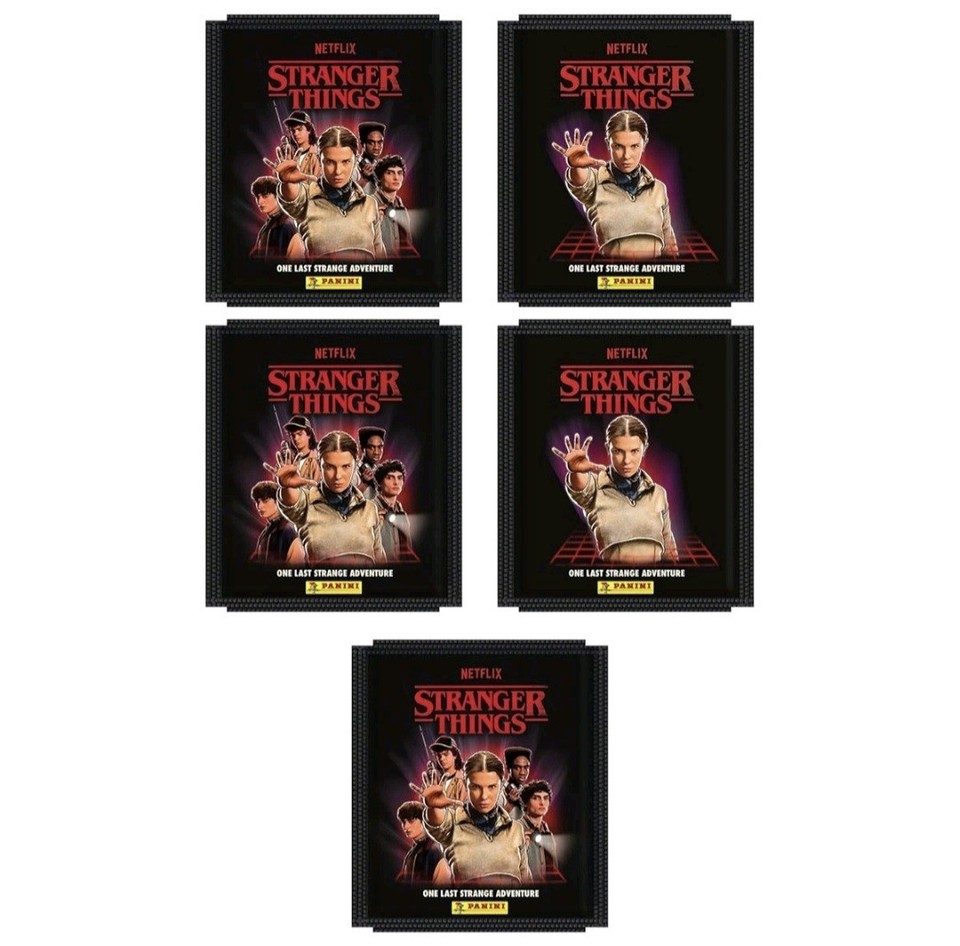 Stranger Things One Last Strange Adventure Sticker Collection Starter ...