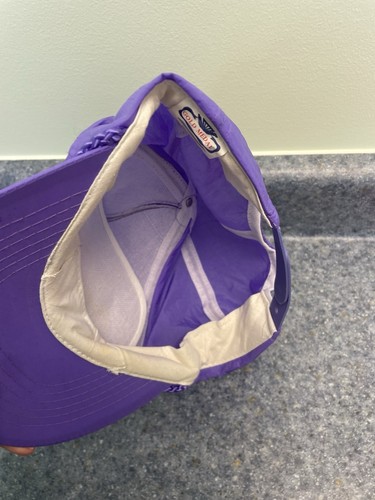 Vintage Vantage Championship Golf Snapback Nylon Purple Trucker Hat ...