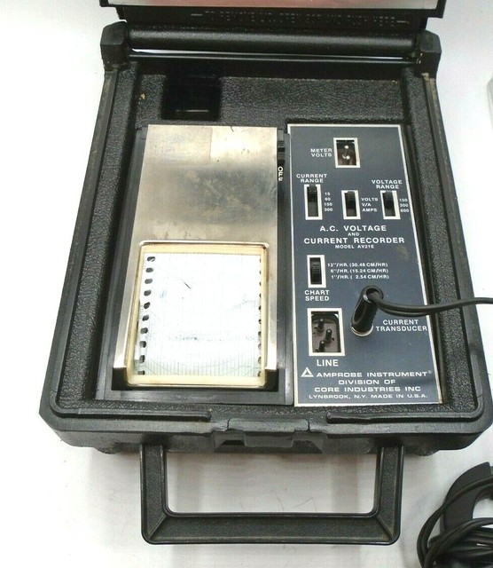 Amprobe AV21E AC Voltage Current Range Data Recorder Instrument B288395 ...