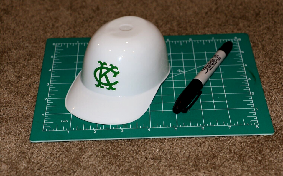 1963 - 1967 Kansas City KC A's *Custom* Stadium Ice Cream Helmet Sundae ...