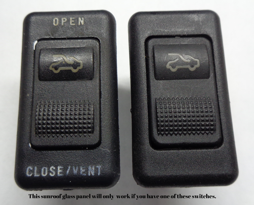 Webasto Solaire Model 4300 Sunroof Glass Panel | 1597W0100AB ...