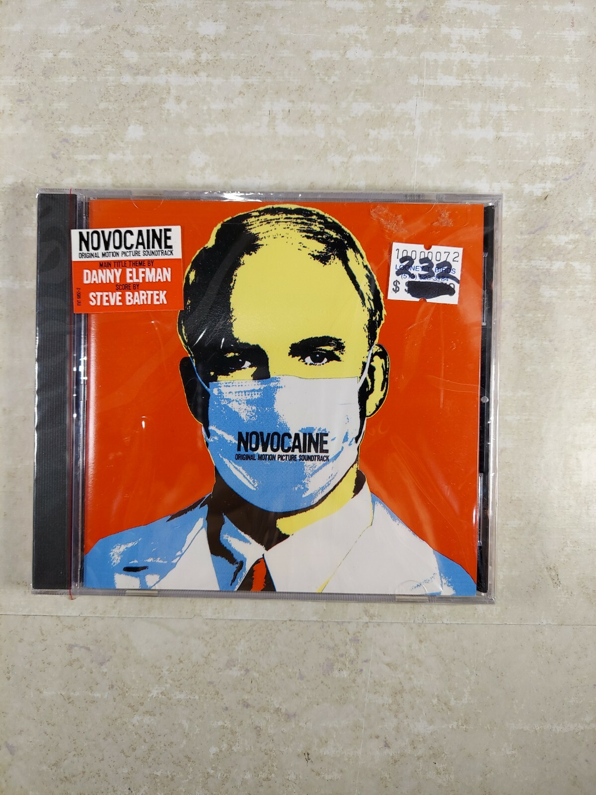 Novocaine NEW CD Soundtrack Danny Elfman Charles Trenet TVT 2001 ...