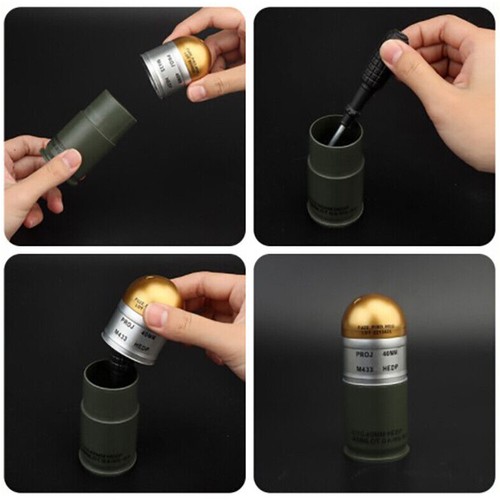 M433 HEDP 40mm Cartridge Dummy Grenade Model Collection Toy Mini ...