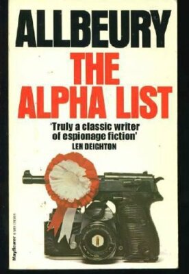 The Alpha List by Allbeury, Ted Paperback Book The Fast Free Shipping ...