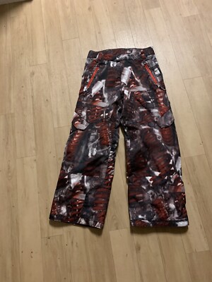 Spyder Fully Insulated Dot Matrix Camo Print Ski Pants Kid's Size 12 | eBay